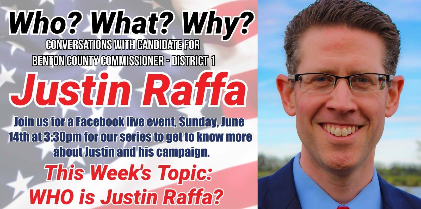 Who Is Justin Raffa – Benton County Democrats